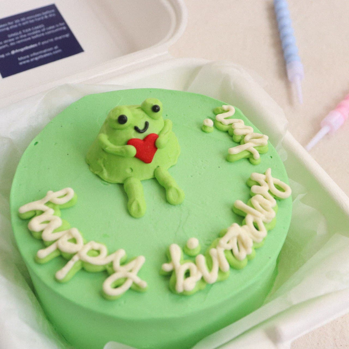 3D- Frog Bento without Borders – Angstbakes